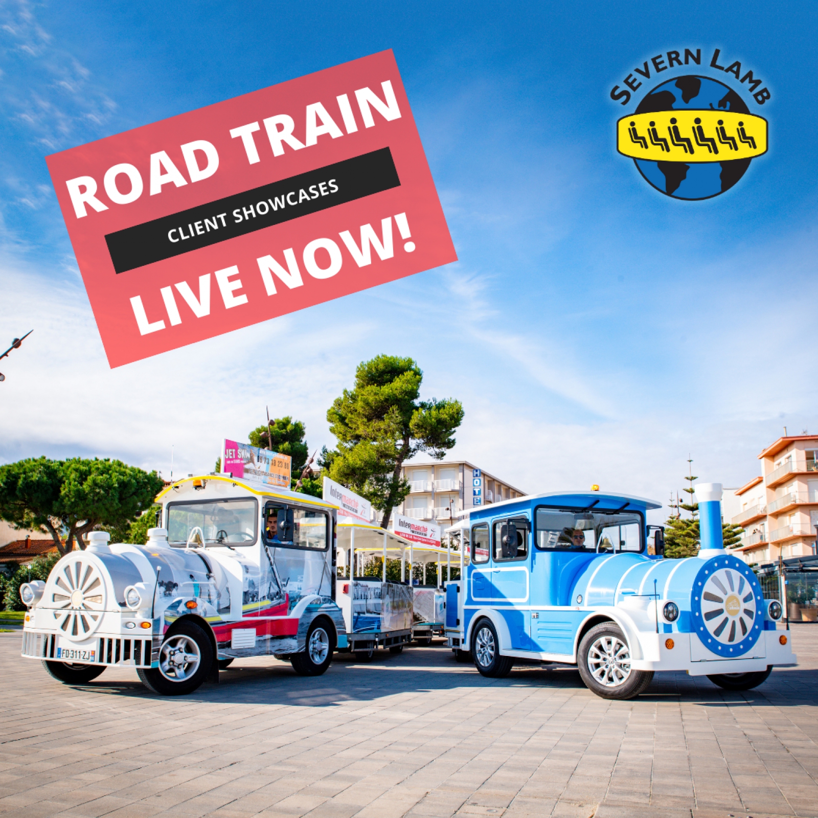 Custom Trams and Trolleys | Severn Lamb